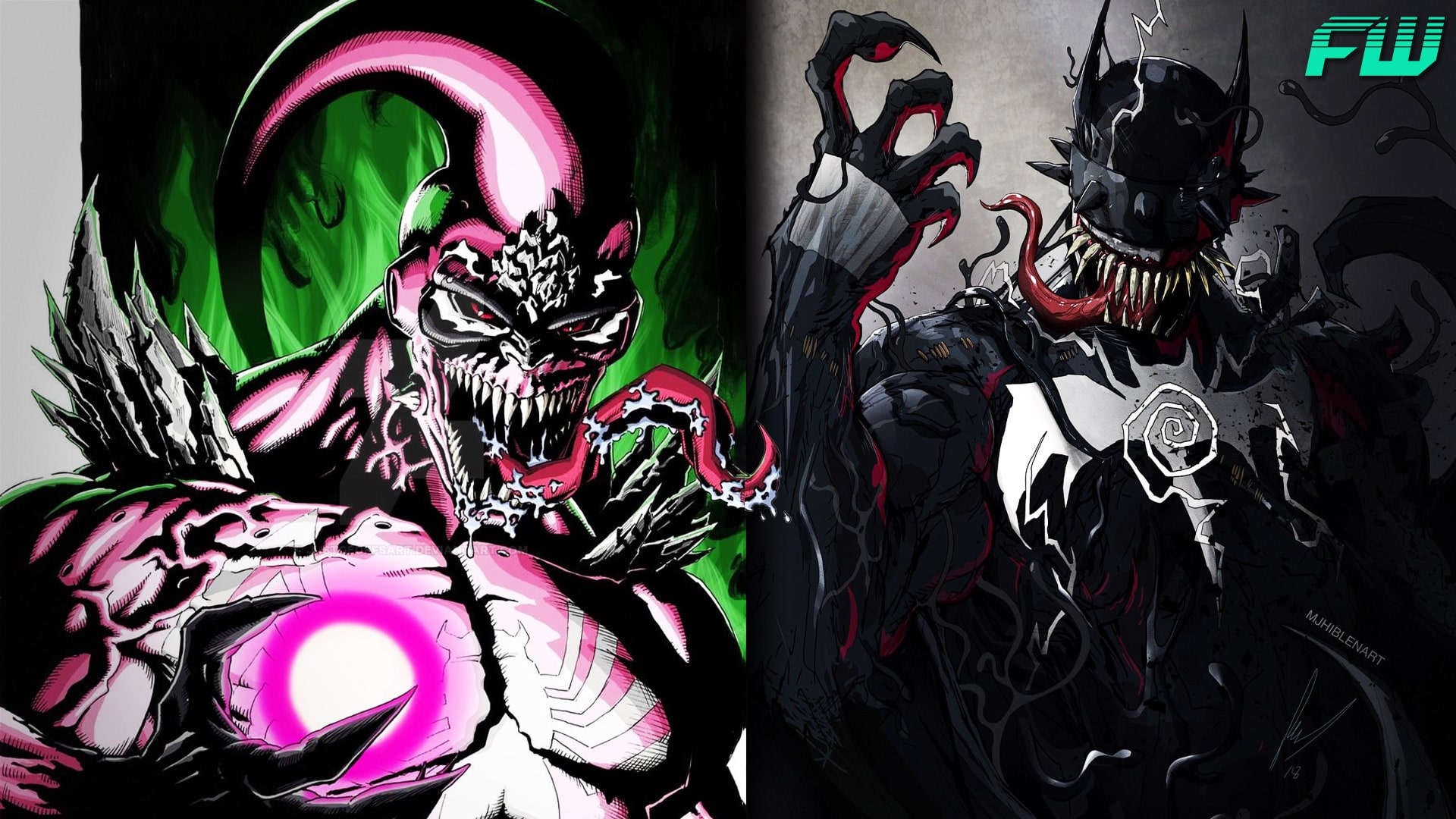 '15 Mind-Blowing Images of DC Characters 'Venomized' By Fans