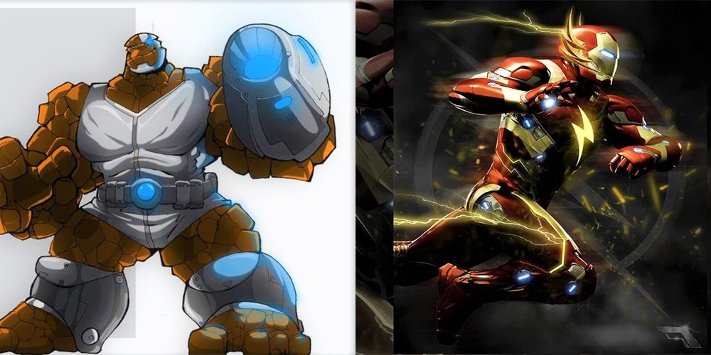 25 Crazy DC And Marvel Fan Mashups We Wish Were Real