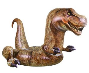 Terrifying Toy: 'Jurassic World' T-Rex Pool Float - Animated Times