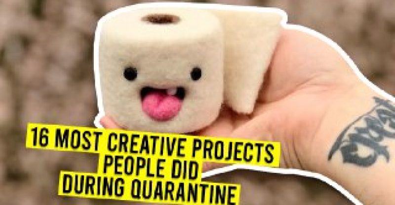 16 Most creative Projects People did during Quarantine. - Animated Times