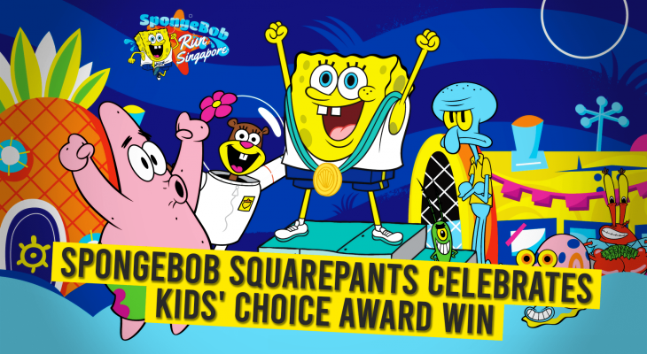 SpongeBob SquarePants Celebrates Kids' Choice Award Win - Animated Times