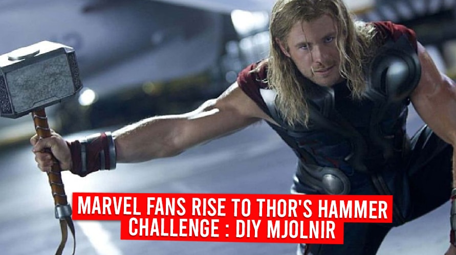 Marvel Fans Rise To Thor's Hammer Challenge : DIY Mjolnir