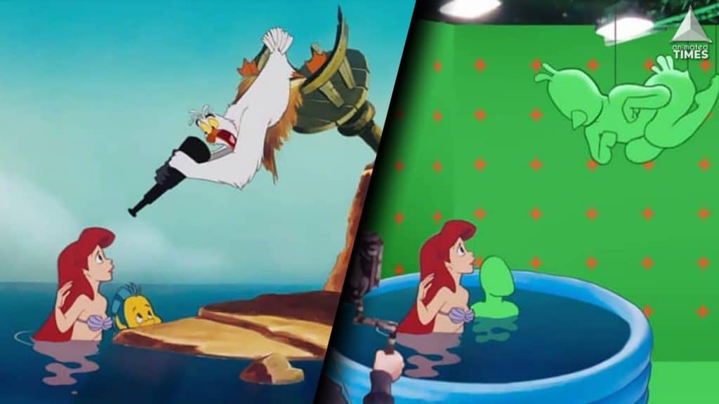 Behind The Scene Photos Of Famous Disney Scenes - Animated Times