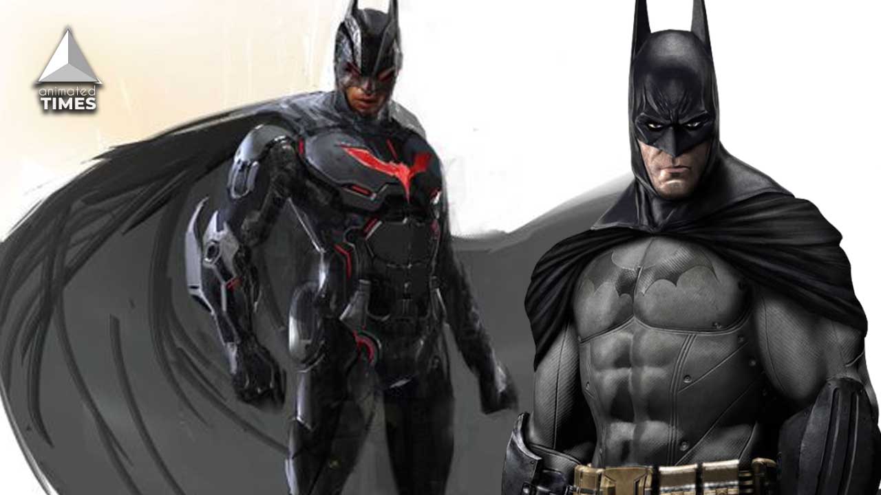 Batman Flaunts A Beard In A Video Game Concept Art