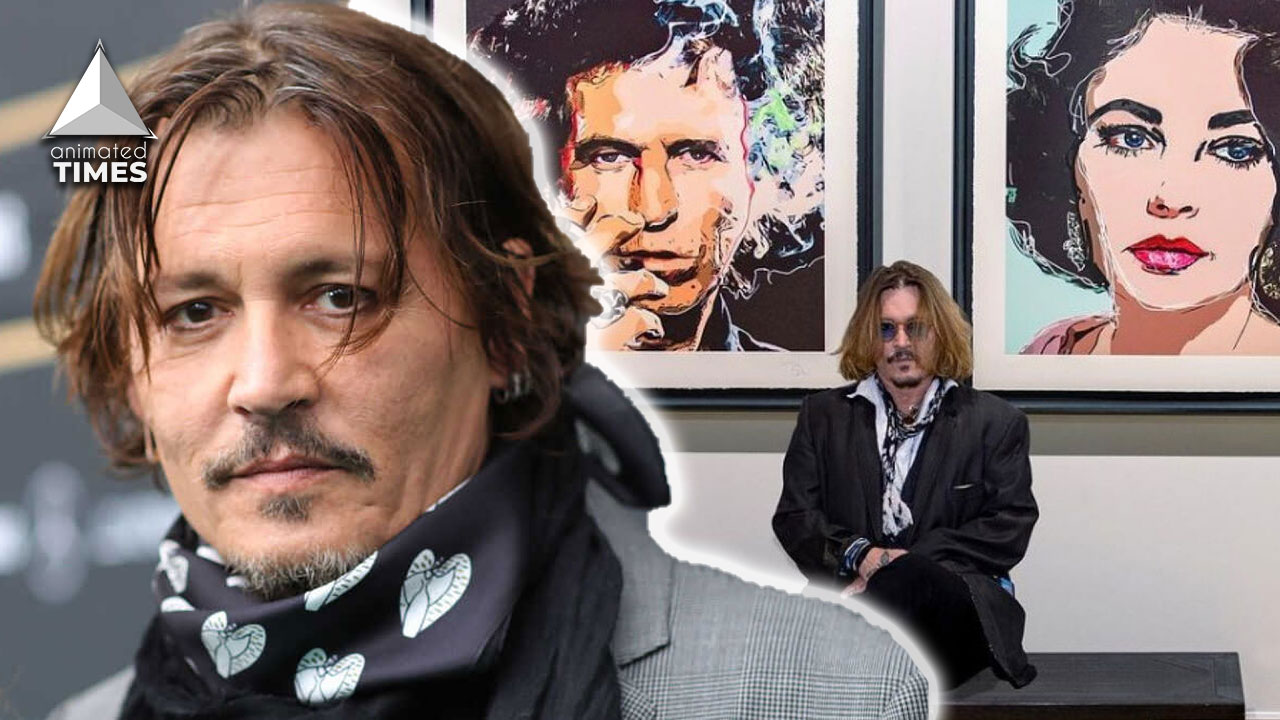 Johnny Depp Announces He's Selling Paintings He Made To Raise Money ...
