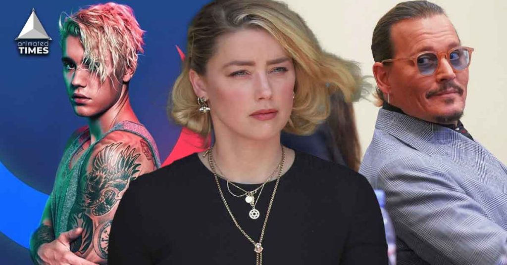 'What a disgusting chick': Fans Slam Amber Heard Singing Justin Bieber ...